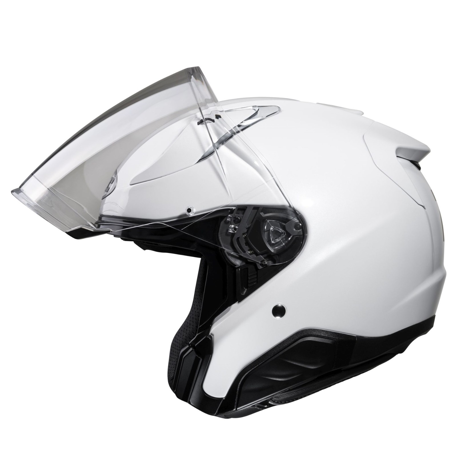 HJC Rpha 31 jet helmet pearle white with sun visor