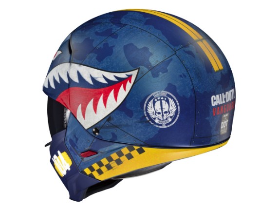 HJC i20 Vanguard Call Of Duty MC-2SF blue Jet Helmet