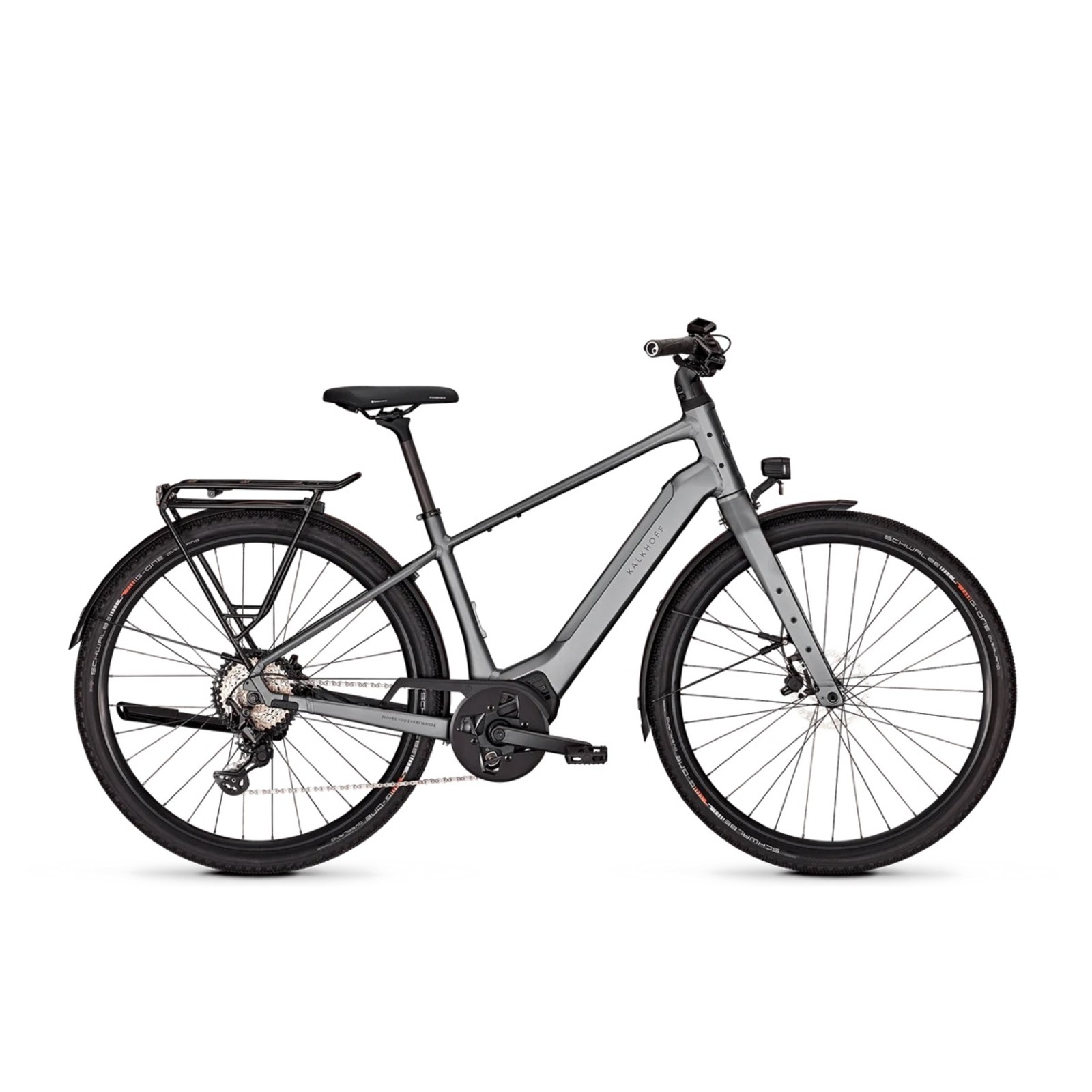 Endeavour L Excite - jetgrey matt - 400Wh - Light-Trekkingbike ...