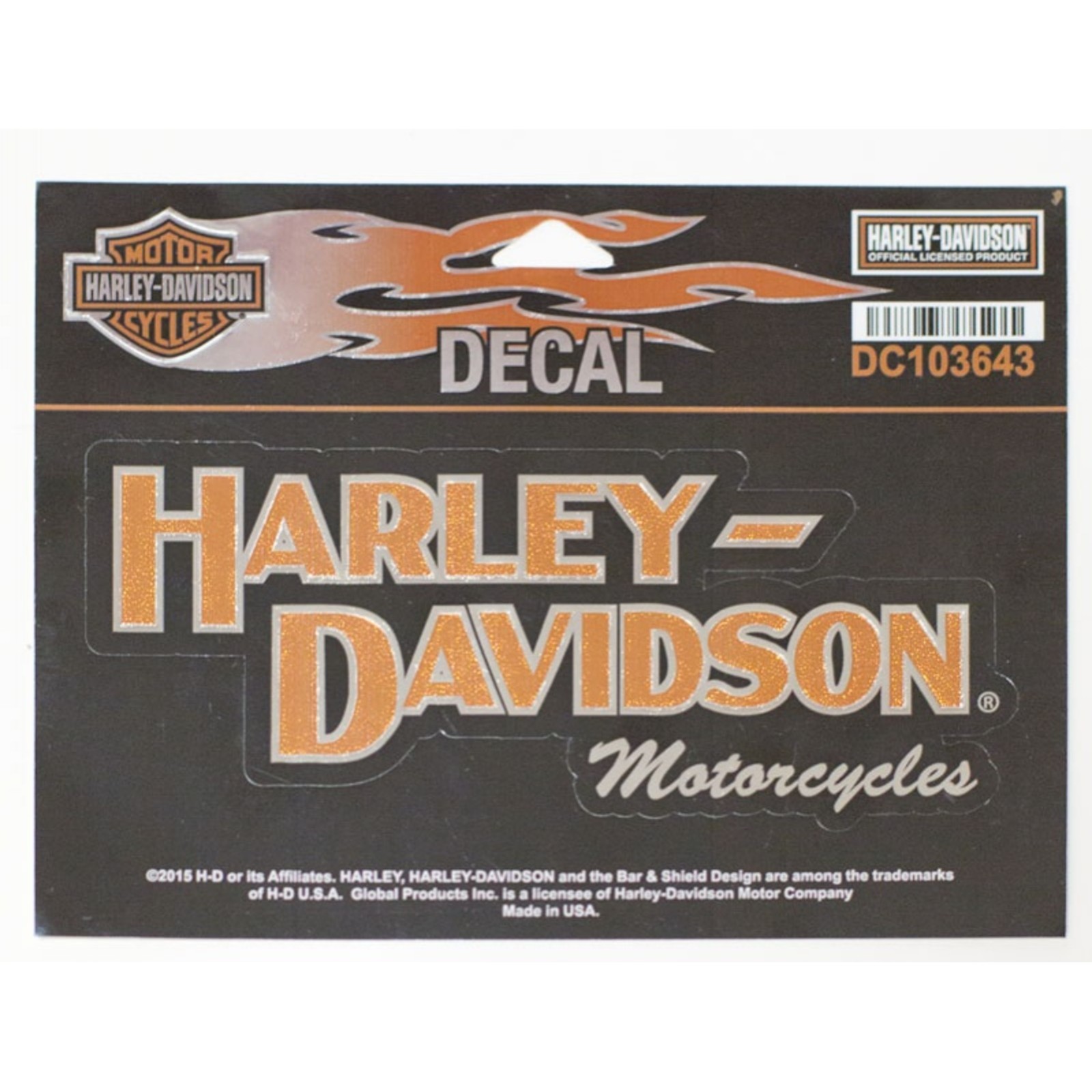 Aufkleber Block H-D Name