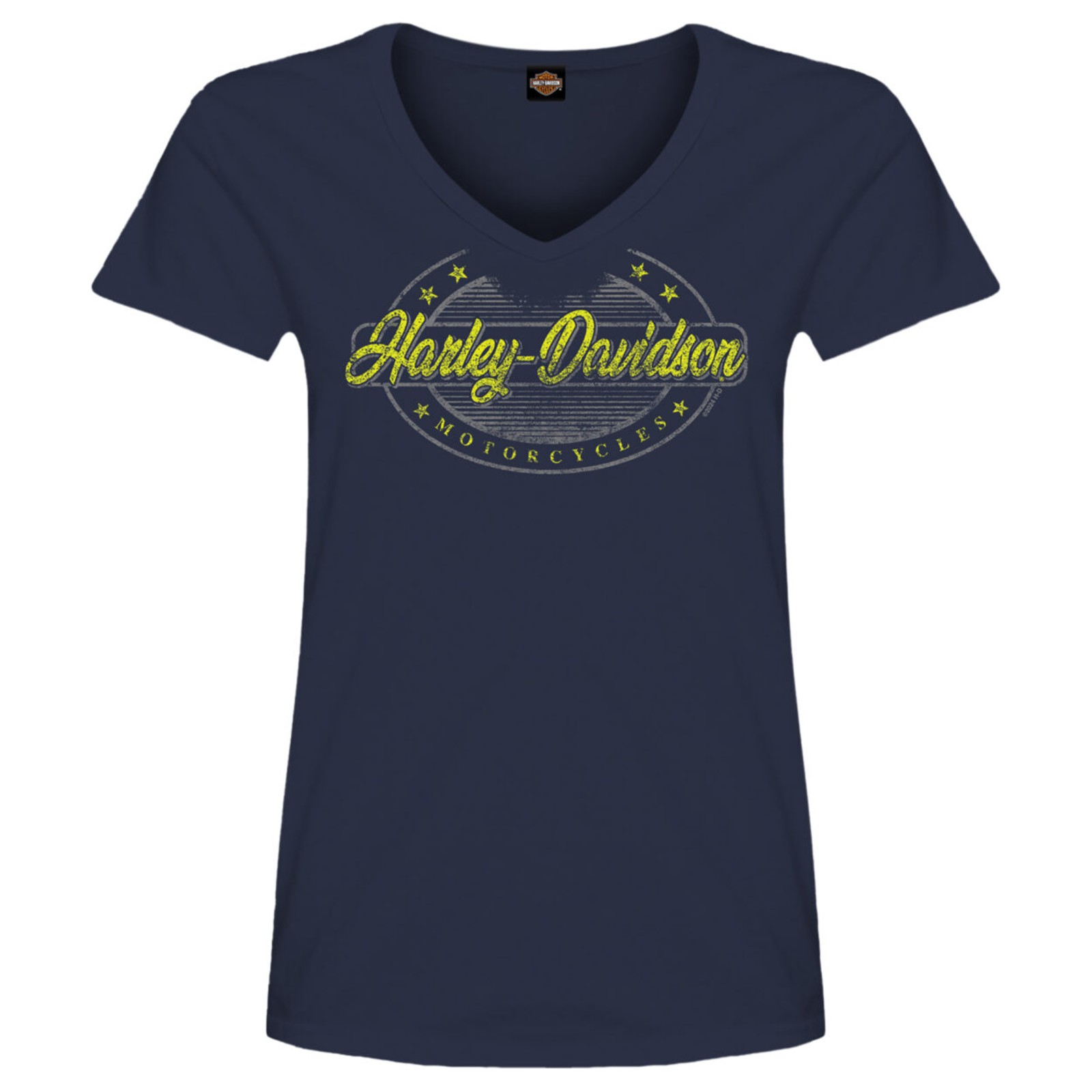 Legendary Round V-Neck – T-Shirt – blau – ToughStuff 25th Anniversary ...