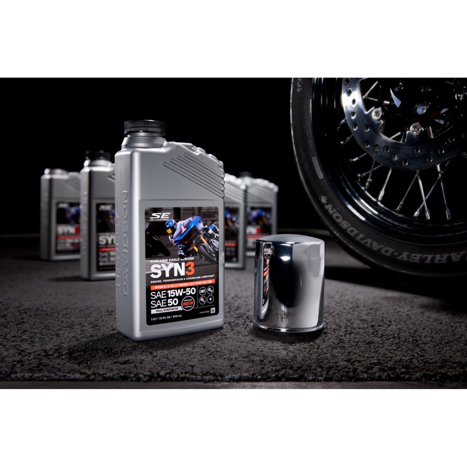Motoröl 15W-50 Syn3 Screamin Eagle® - vollsynthetisch