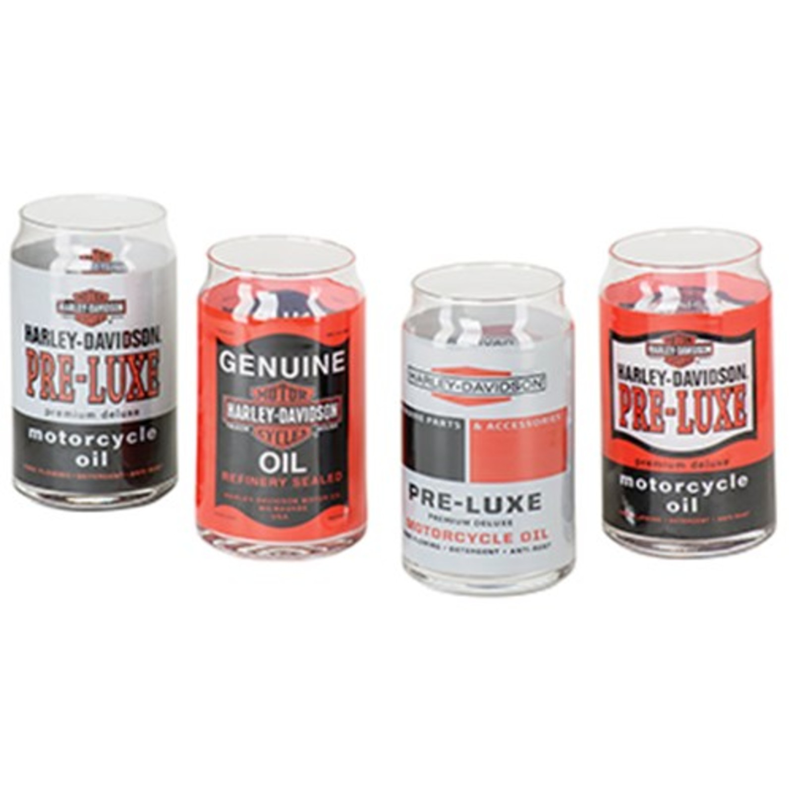 Oil Can Glass Set 4 Stück