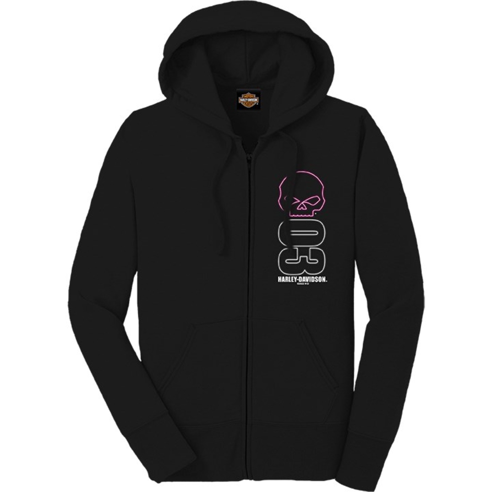 MC Neon Zip Hoodie