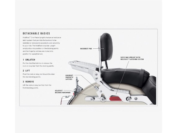 HoldFast™ Sissy Bar Bügel