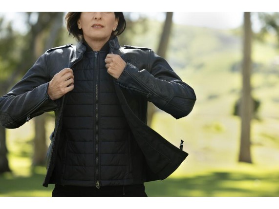 Layering System Lightweight Mid Layer – Motorradjacke – schwarz