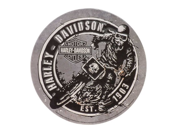 H-D Dirt Track Racer Tin Sign