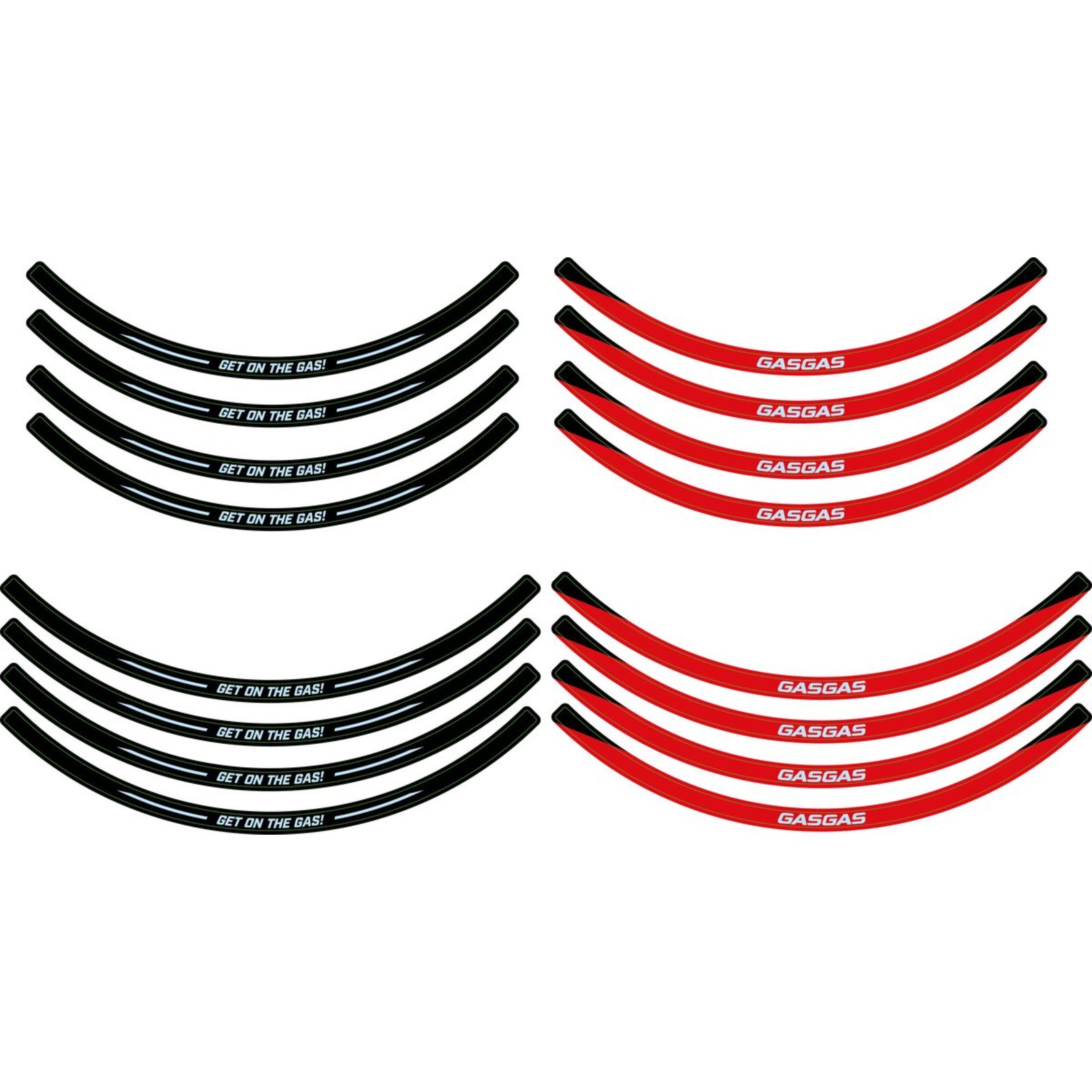 Felgenring-Aufkleberkit