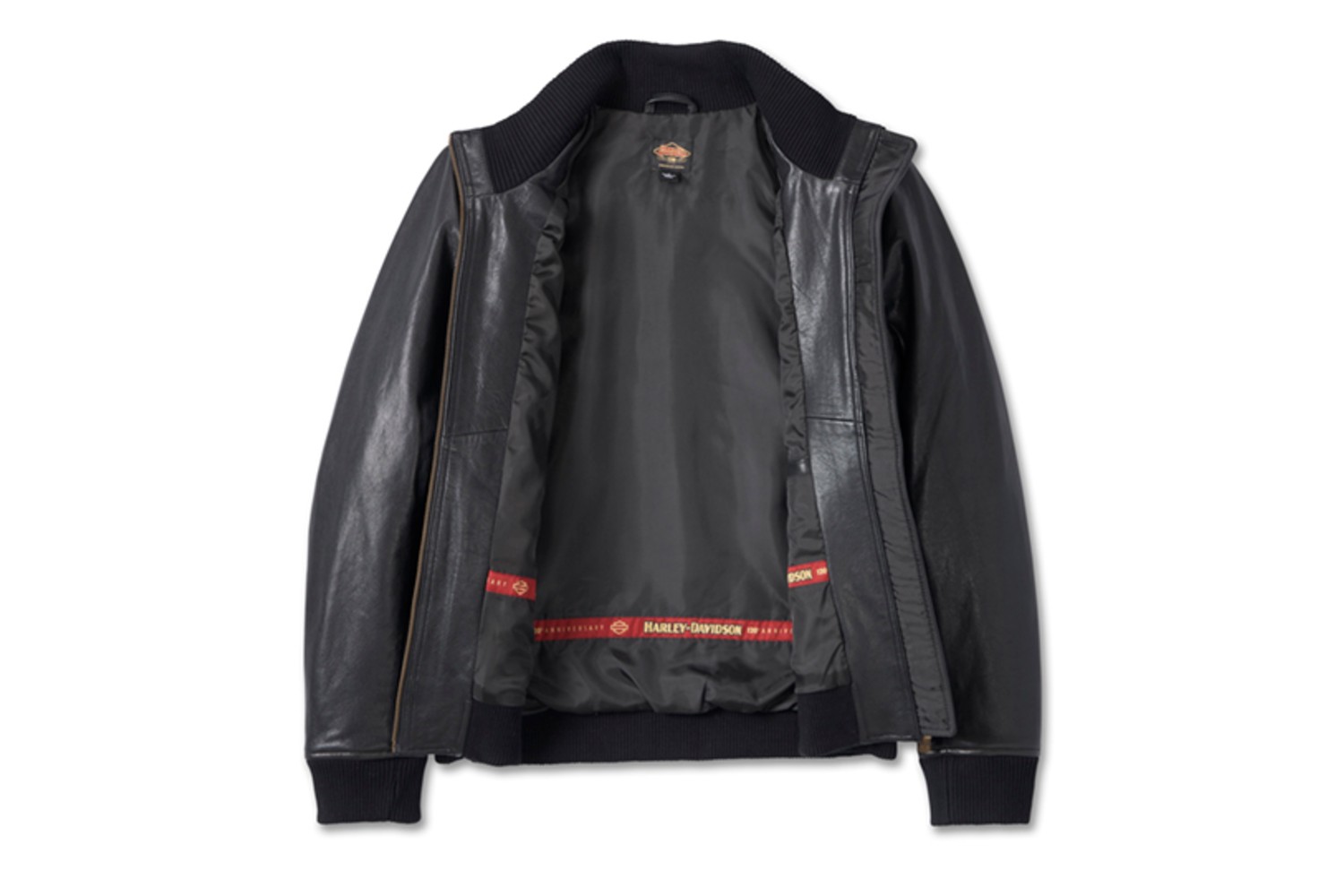 Damen "120th Anniversary Bomber Leather Jacket" 97039-23VW