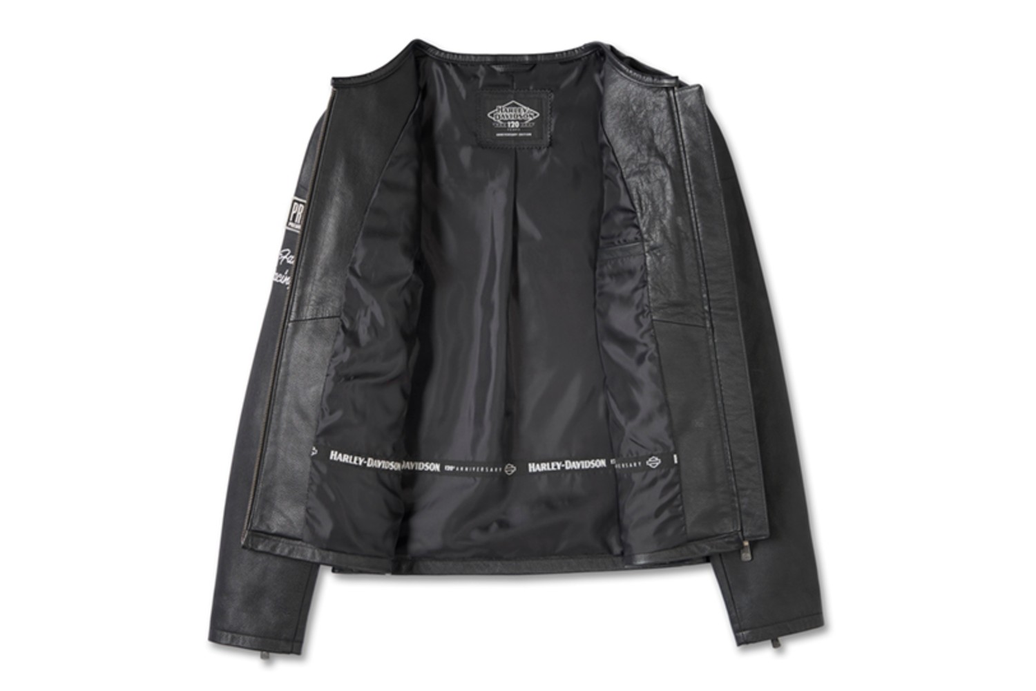 Damen "120th Anniversary Cafe Racer Leather Jacket" 97052-23VW