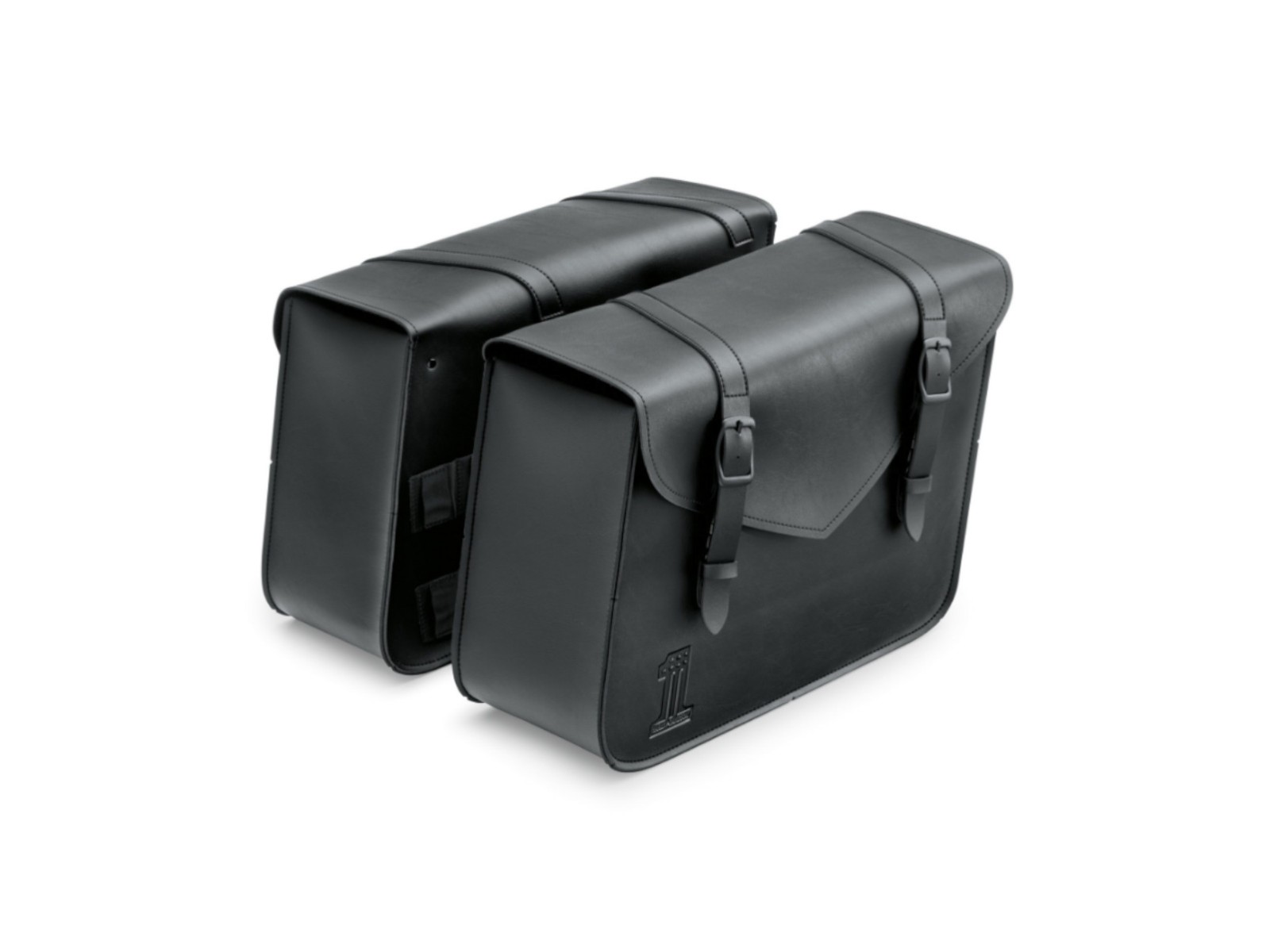 Large Black Standard Line Saddle Bags 90201770