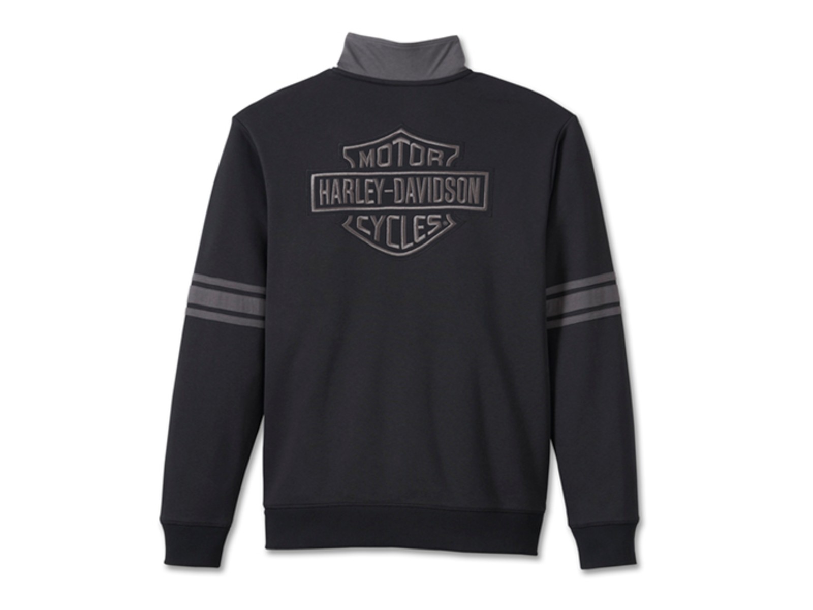 Harley-Davidson Men Pullover "Bar & Shield 1/4 Zip" 96009-24