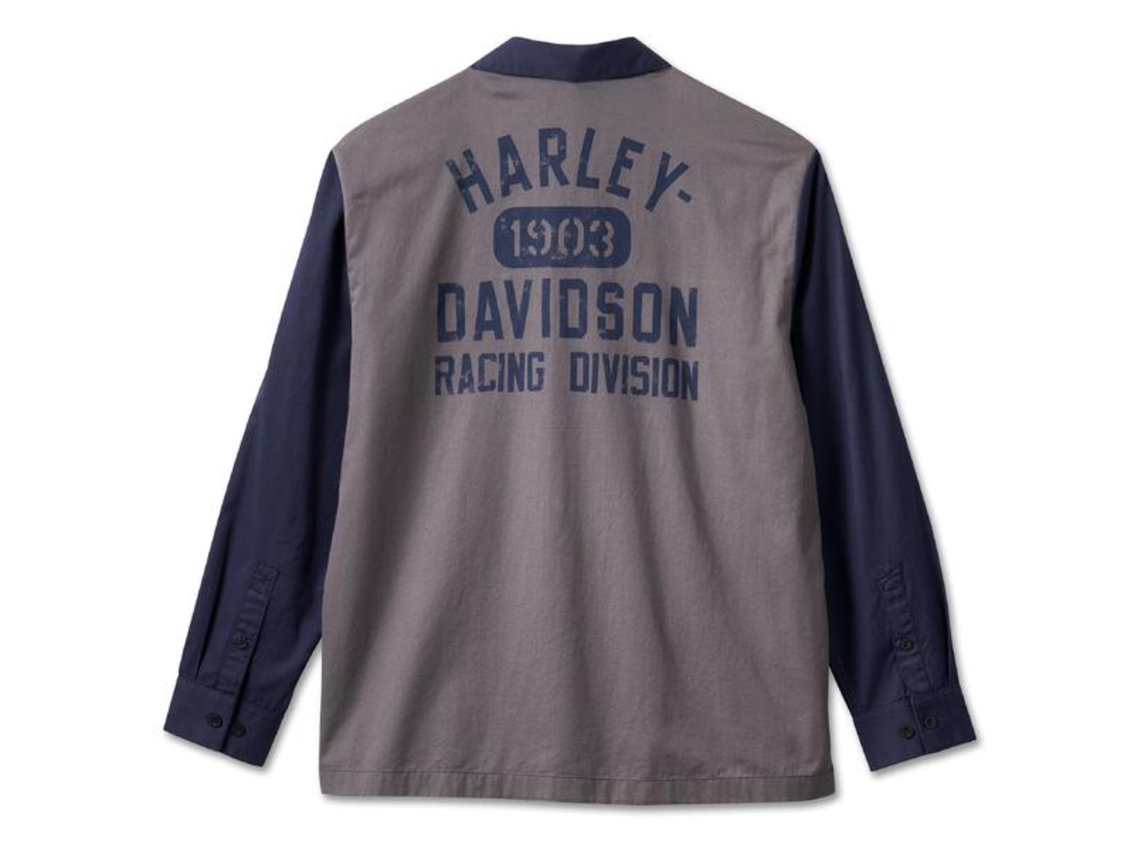 Harley-Davidson Men long sleeve shirt "Racing Colorblock Shi
