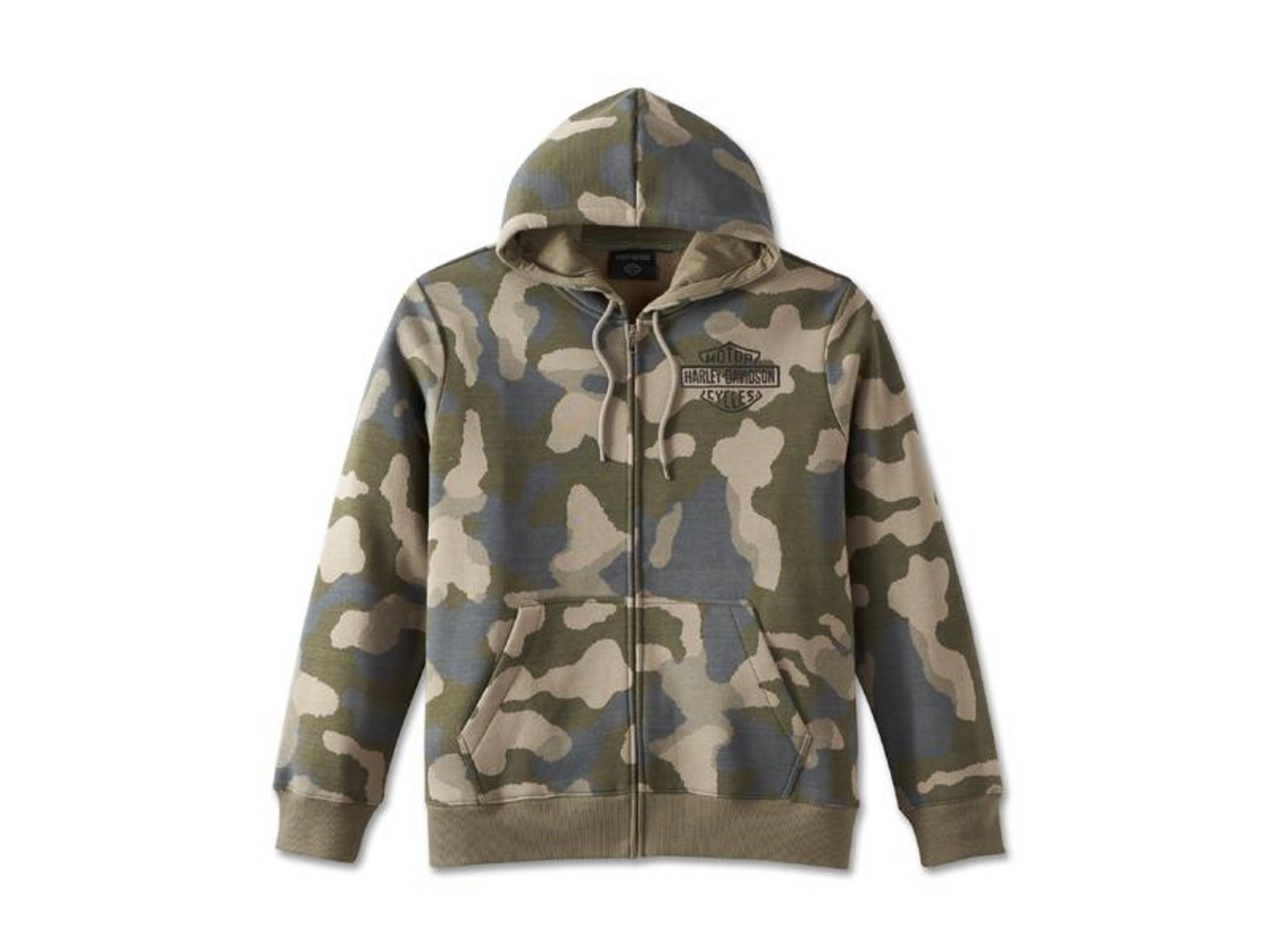Harley-Davidson Men Zip Hoodie "Sreet Surplus " 96781-23VM