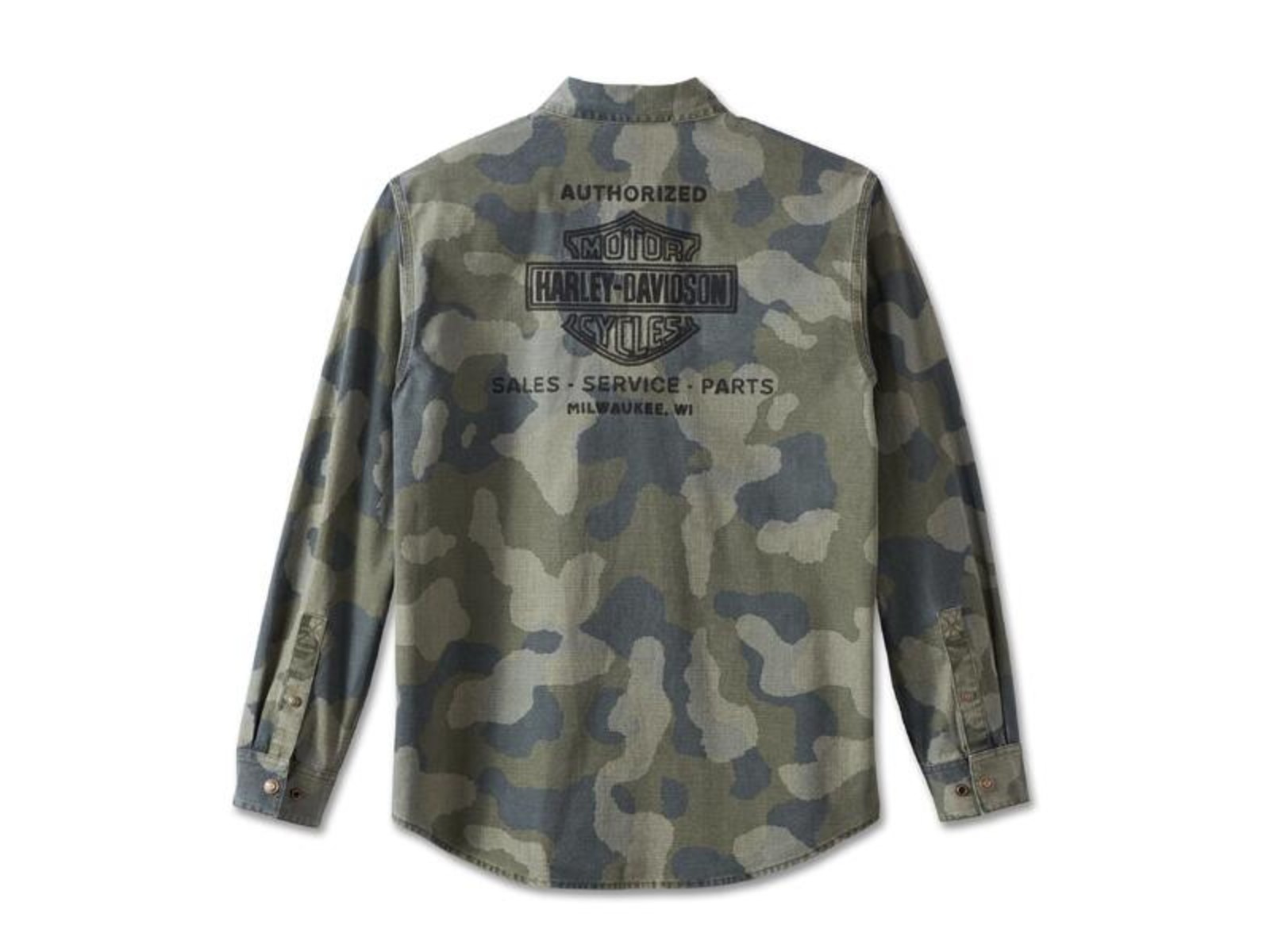 Harley-Davidson Men long sleeve shirt "Sreet Surplus Shirt"