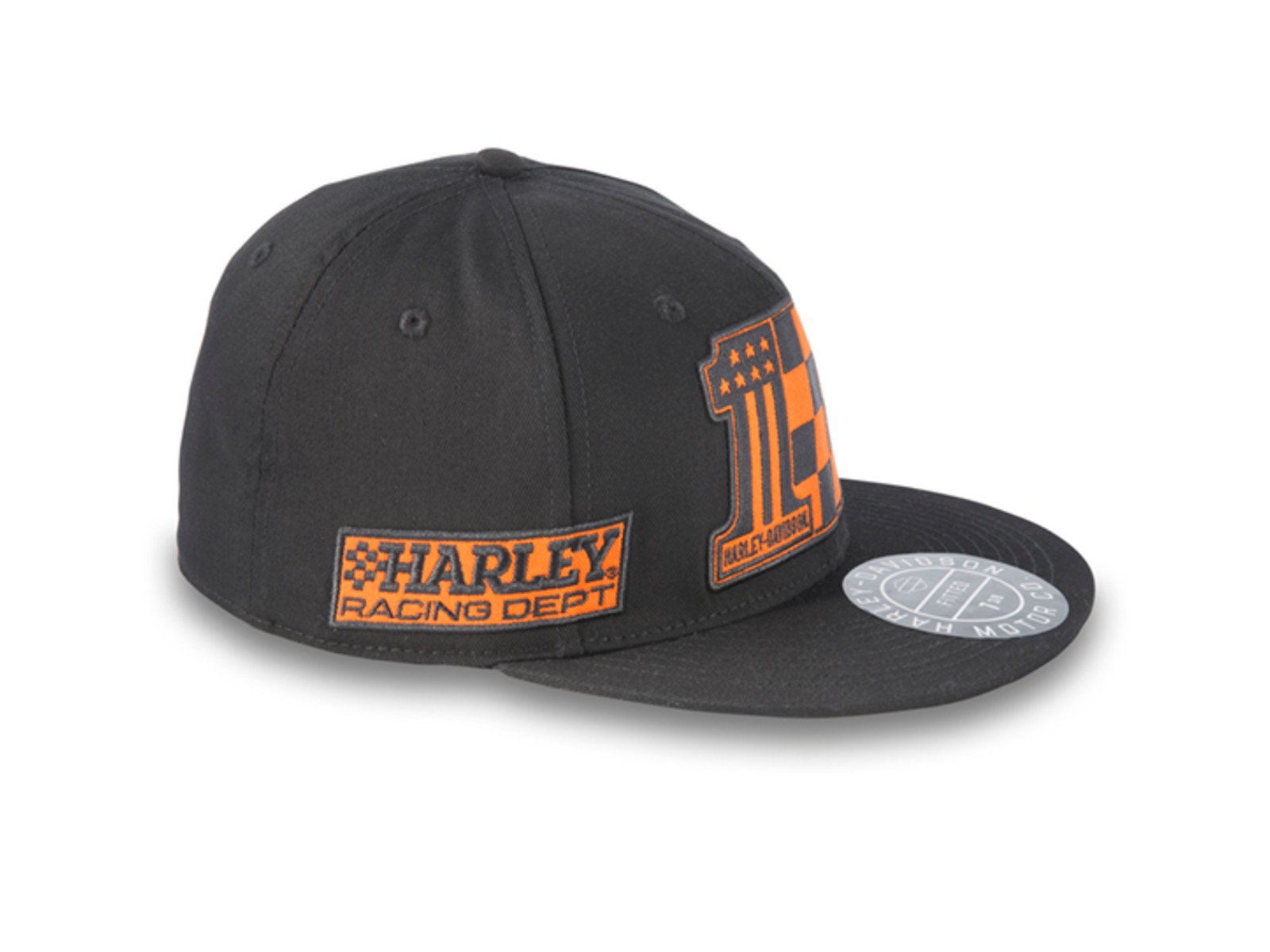 Harley-Davidson Men "Racer Victory Fitted Cap" 97607-24VM