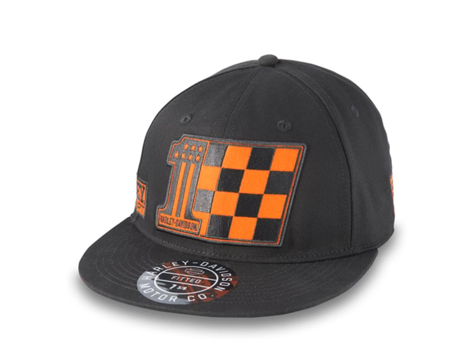 Harley-Davidson Men "Racer Victory Fitted Cap" 97607-24VM