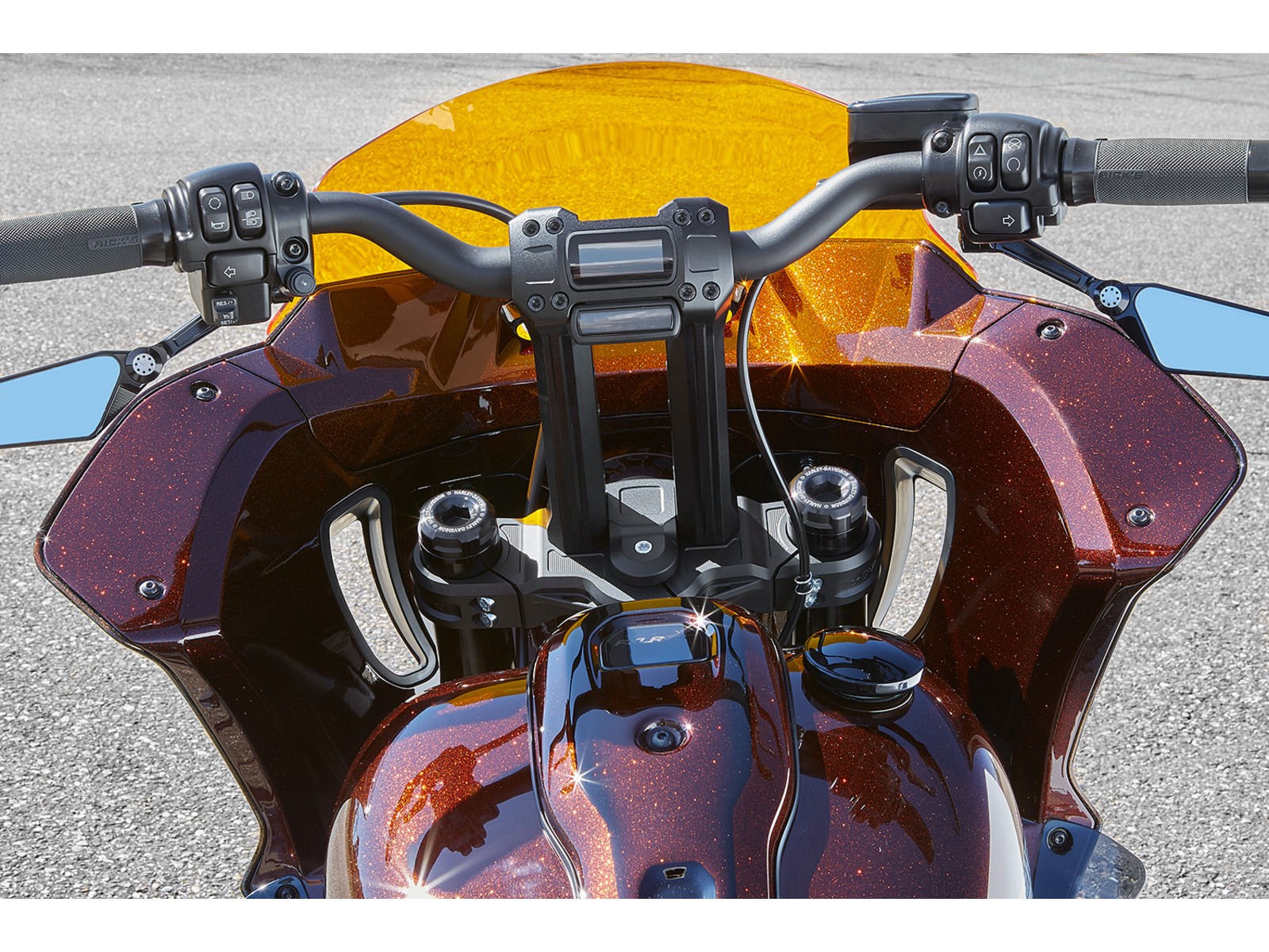 Rick's Motorcycles Clubstyle Riser KIT Pullback "ST"