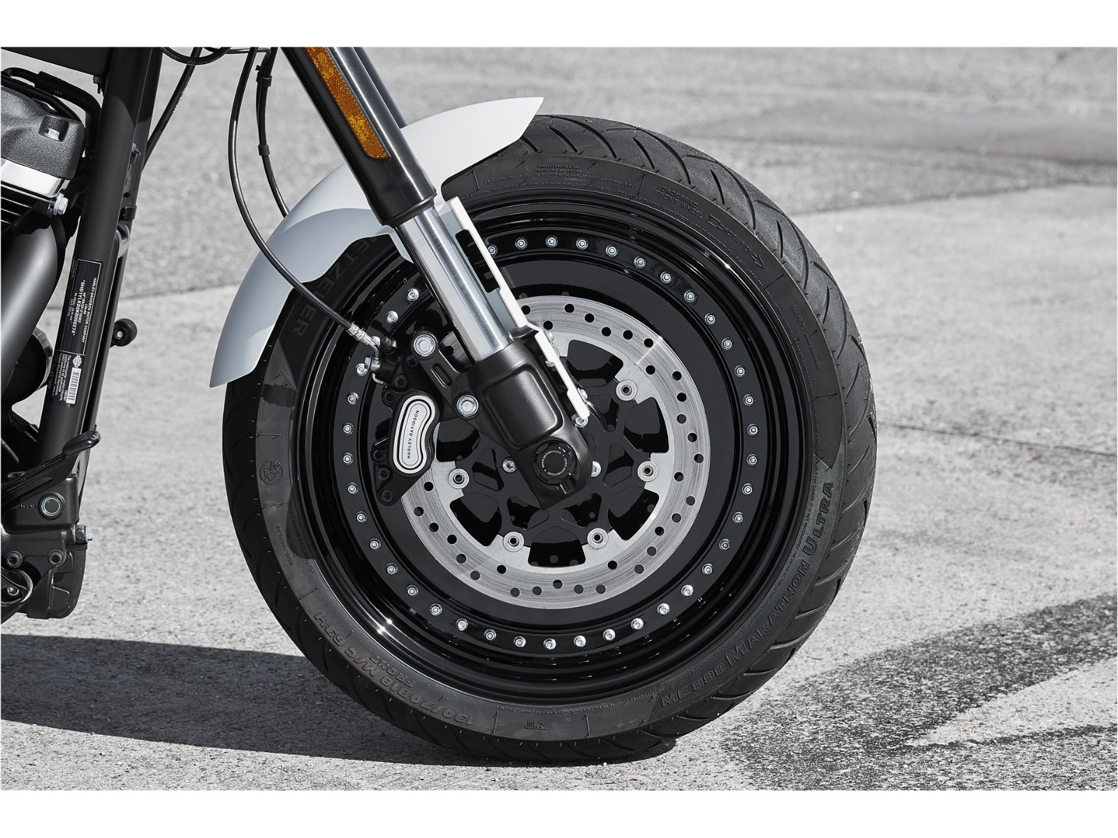 Rick's Motorcycles Softail Fat Bob M8 Front Axle Cover