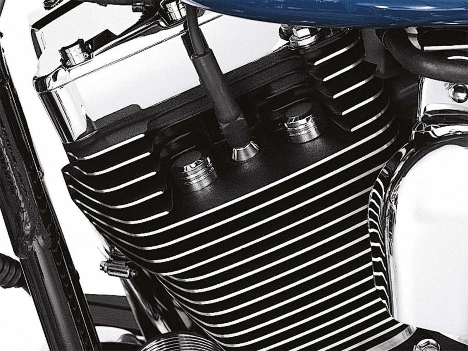 Harley-Davidson -CLASSIC CHROME- Head Bolt Cover Kit TwinCam