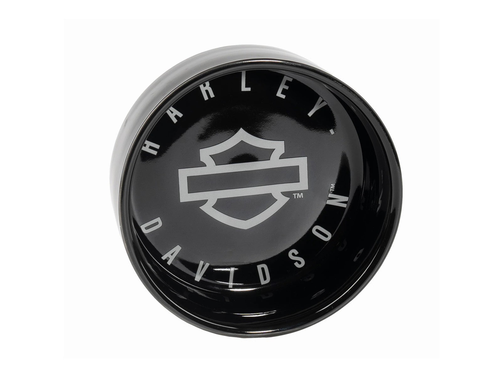 Harley-Davidson Haustier "Offener B&S Keramik-Futternapf für