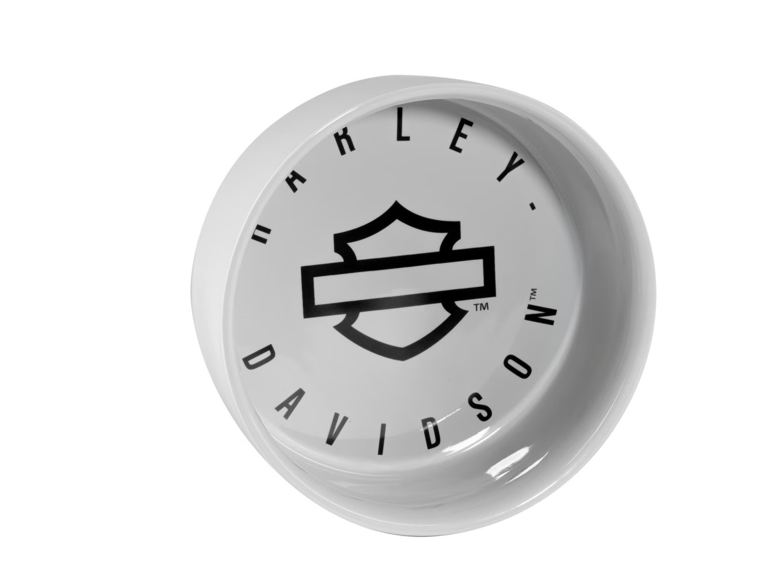 Harley-Davidson Haustier "Offener B&S Keramik-Futternapf für