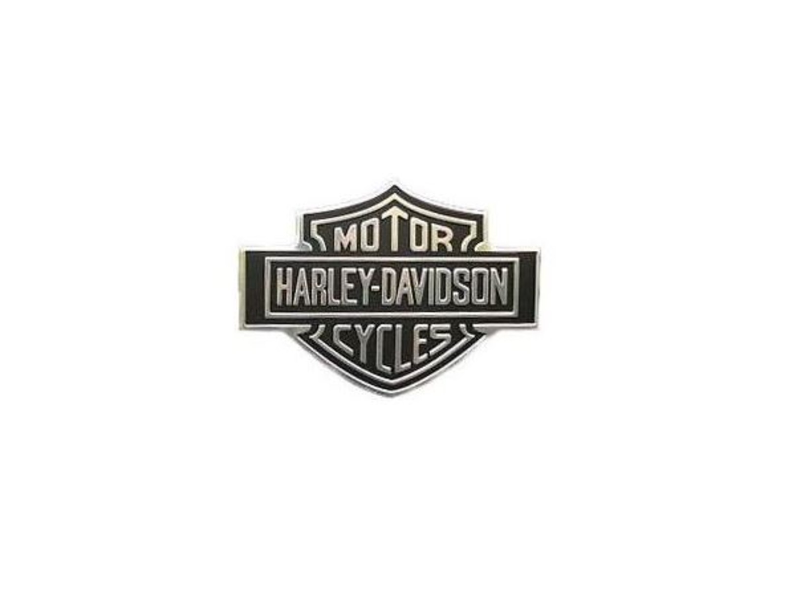 Harley-Davidson Nameplate Bar & Shield 90971-79 Black Chrome