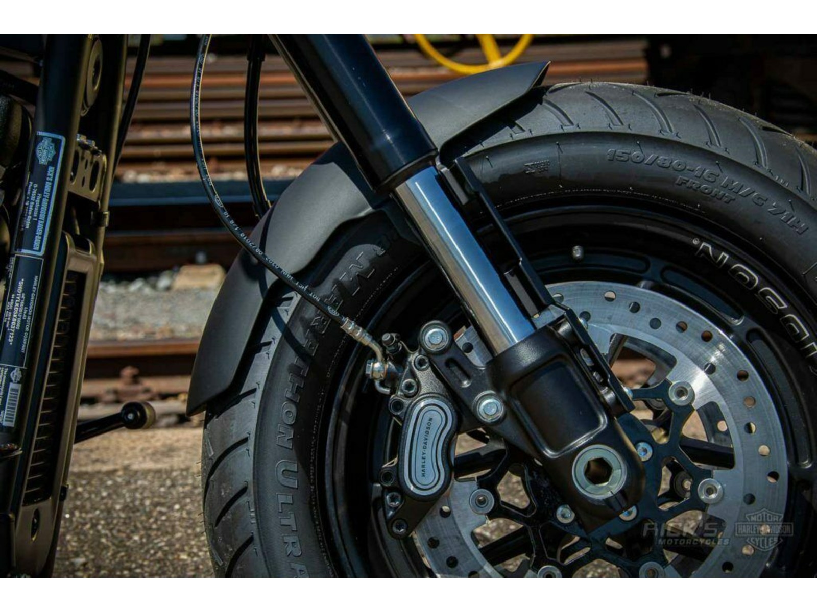 Rick's Motorcycles Front Fender Softail M8 Fat Bob from 2018