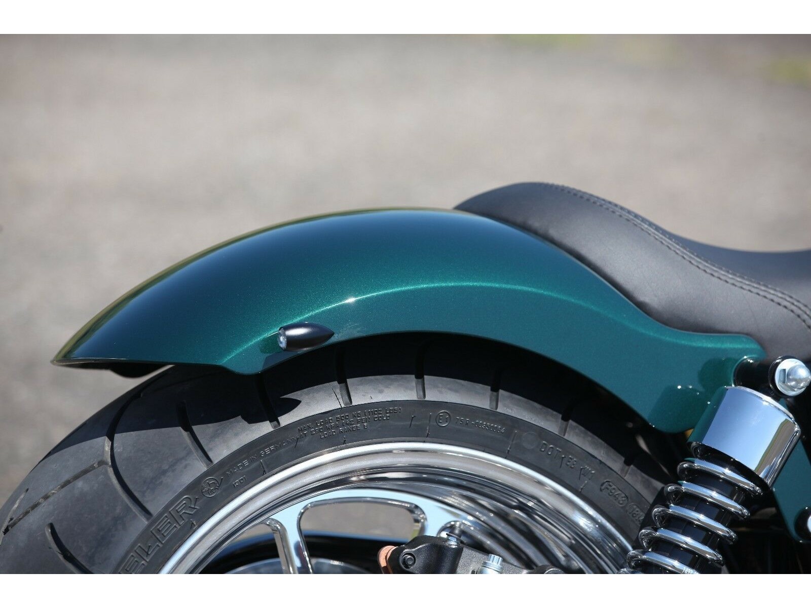 Rick's Motorcycles Rear Fender Dyna up to MY 2017, steel