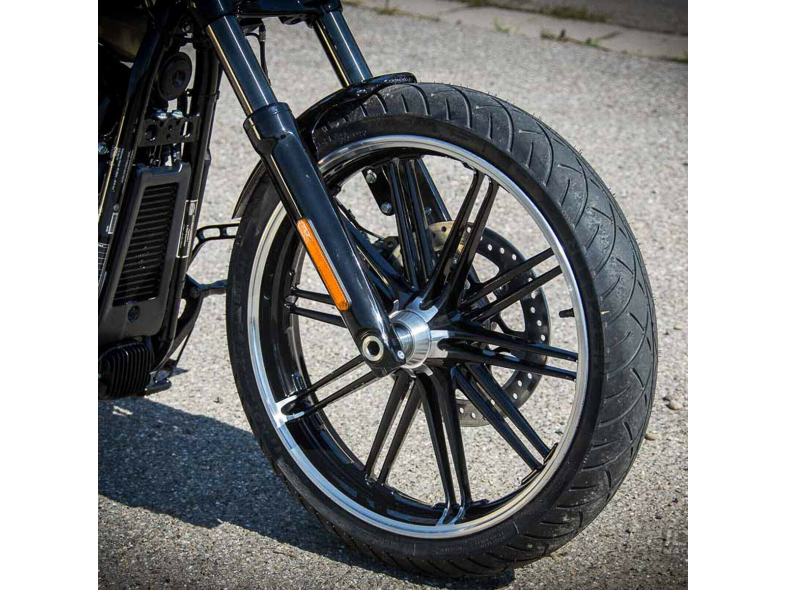 Rick's Motorcycles front fender Softail Breakout, 21", steel