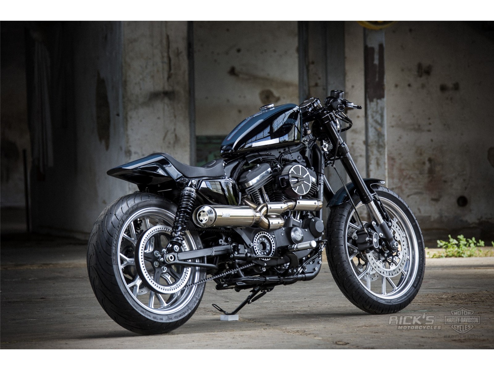 Rick's Motorcycles rear fender Sportster, Raceline, GRP