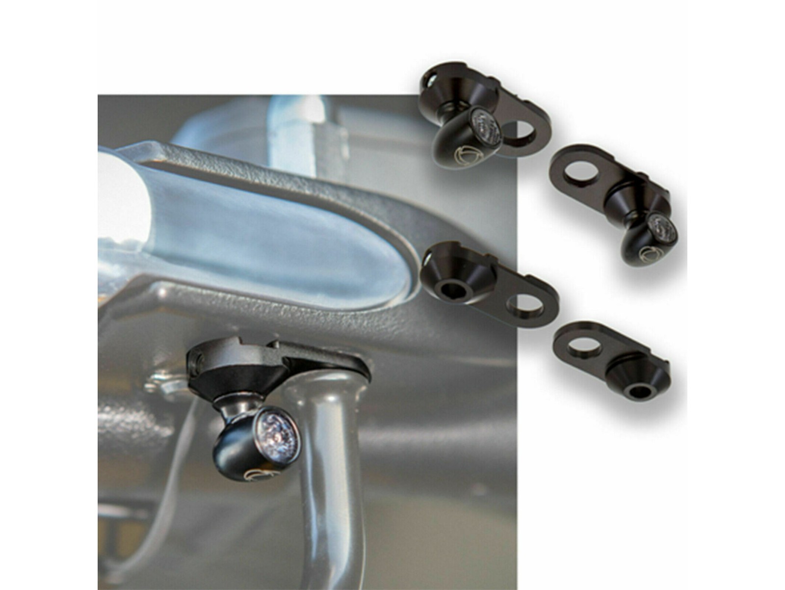 Blinkerhalter, universal, Kellermann Atto, vorne