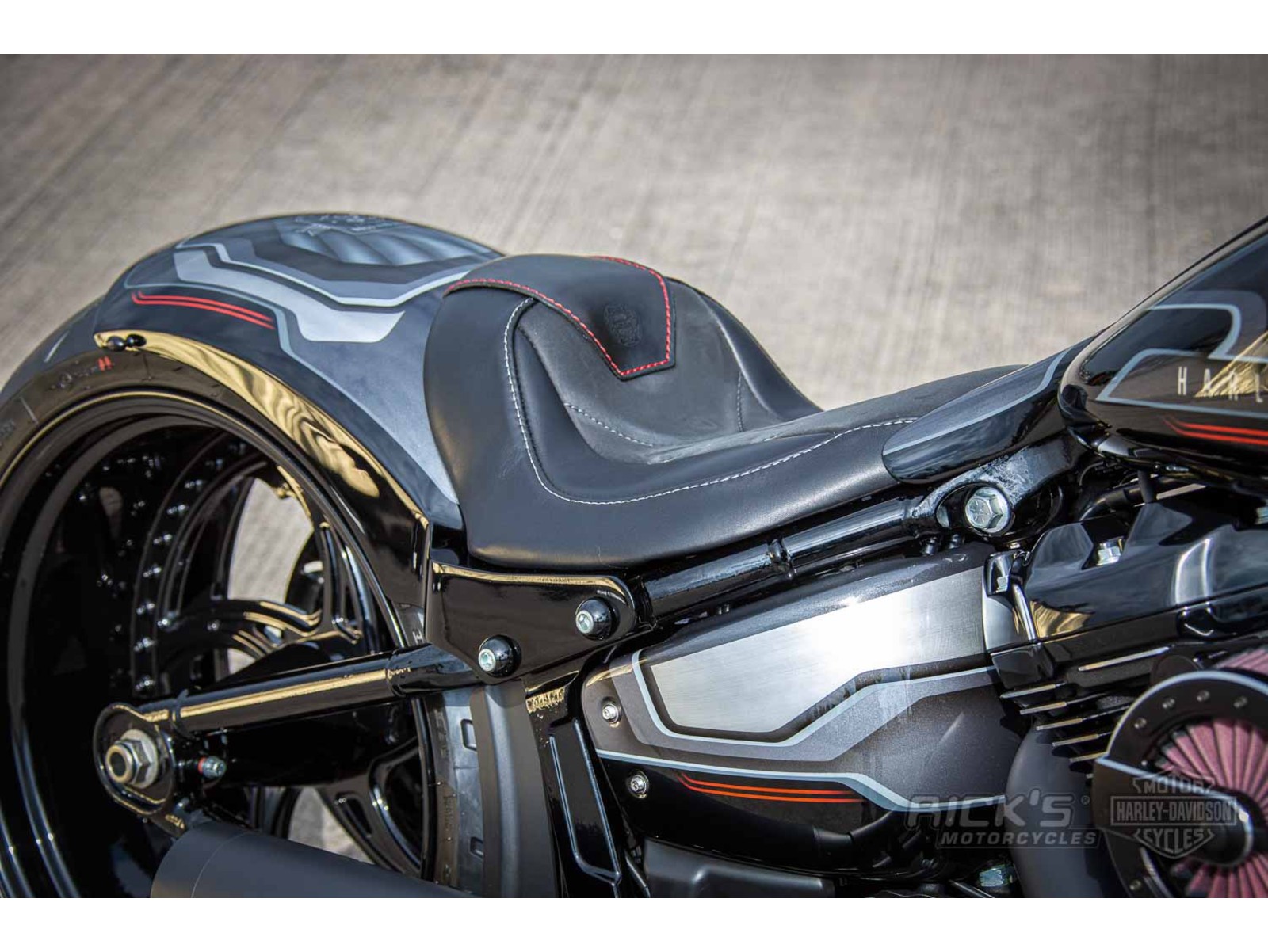 Rear Fender Softail M8 2018 up, Fat Boy, Breakout. FXDR, Steel