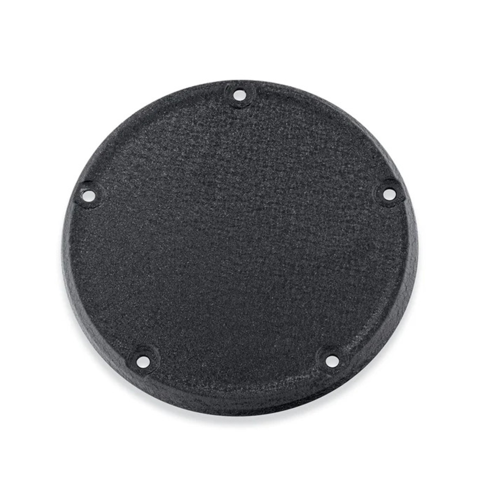 Wrinkle Black Derby Deckel mit schmalem Profil Softail 25700