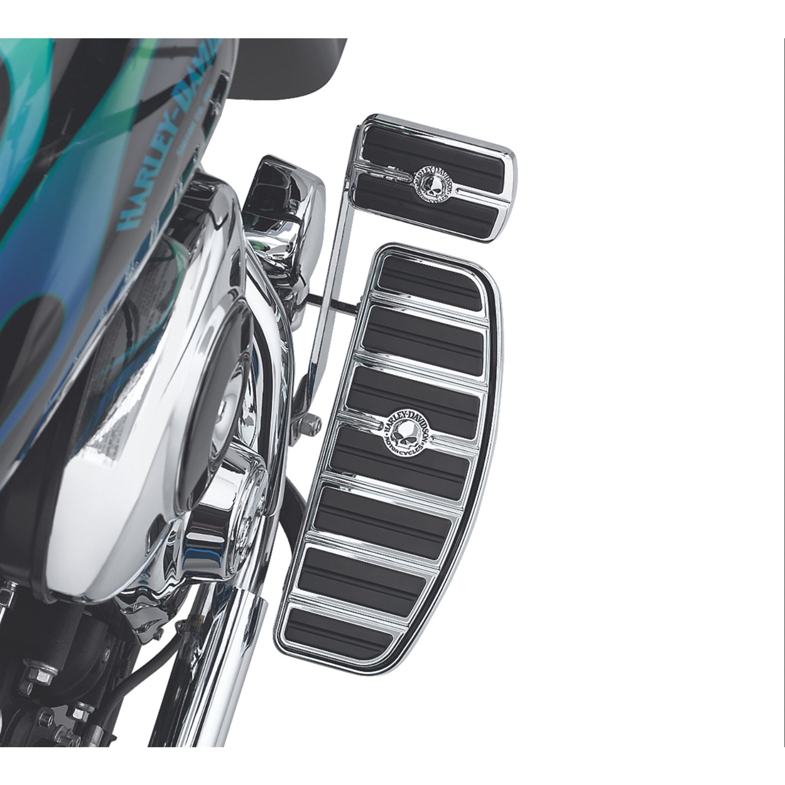 Harley-Davidson Willie G Skull Rider Footboard Inserts