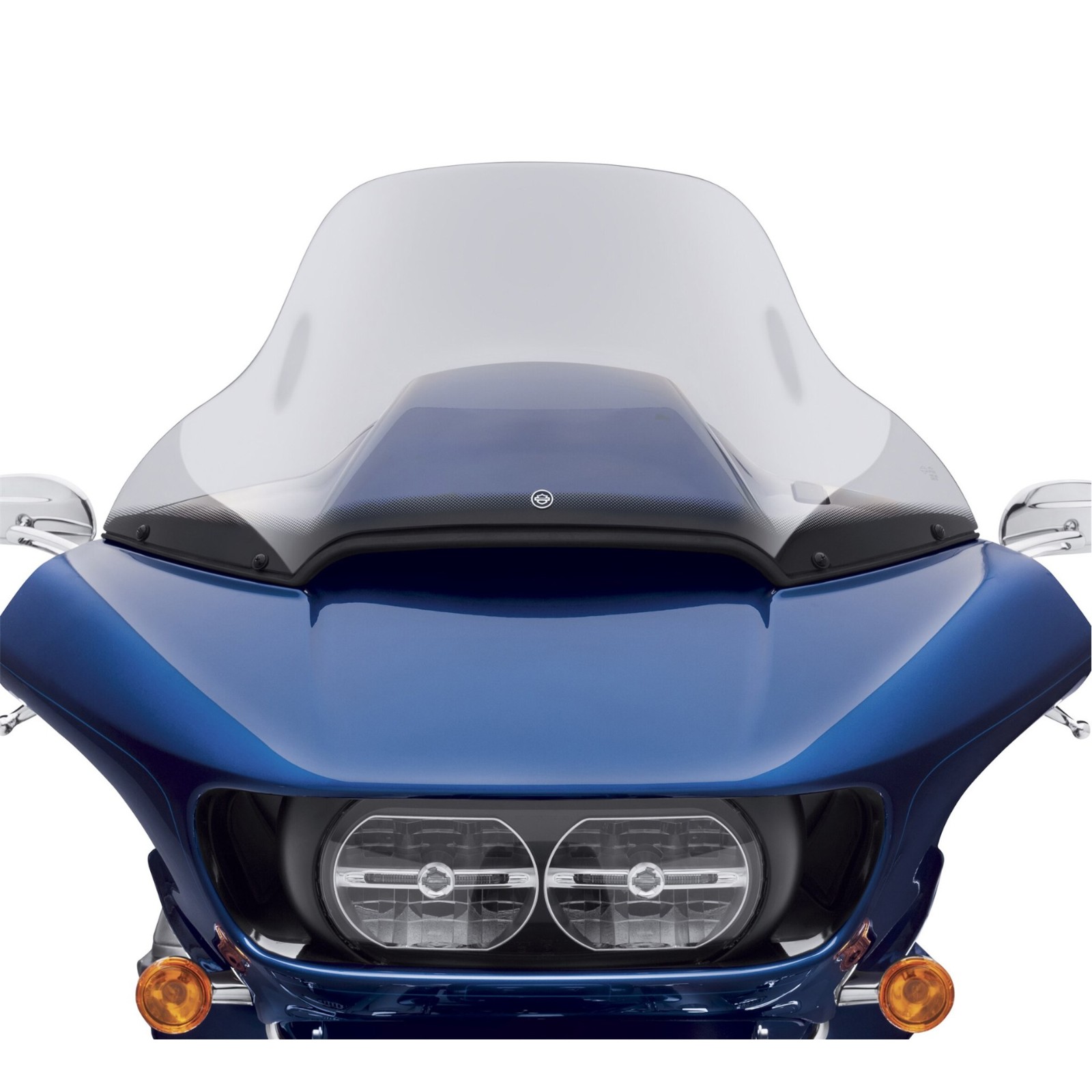 Road Glide 15" Wind Splitter Windshield – Light Smoke