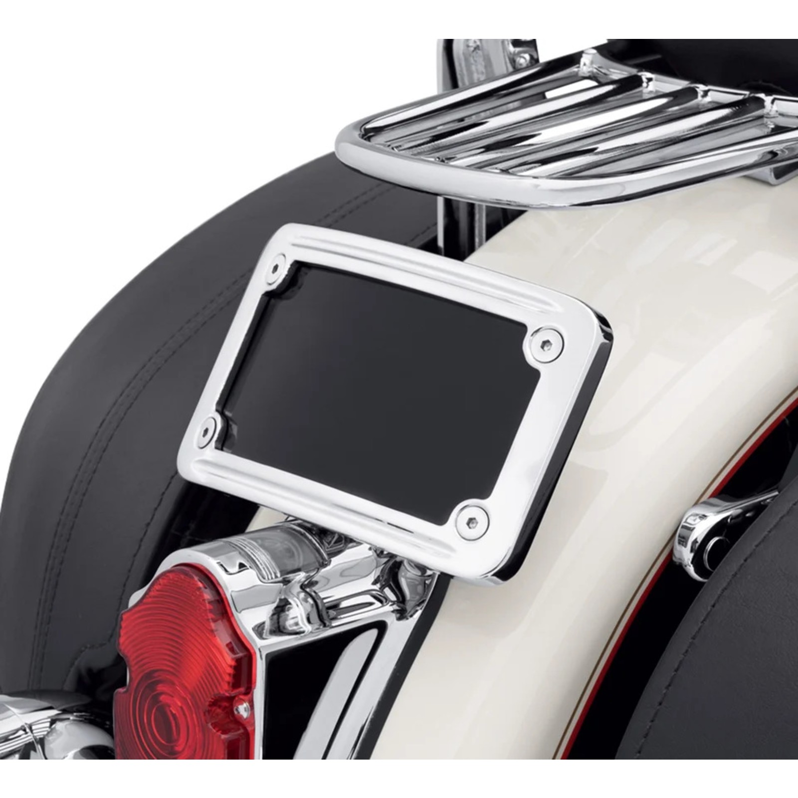 Rounded License Plate Frame Softail Deluxe 67900007