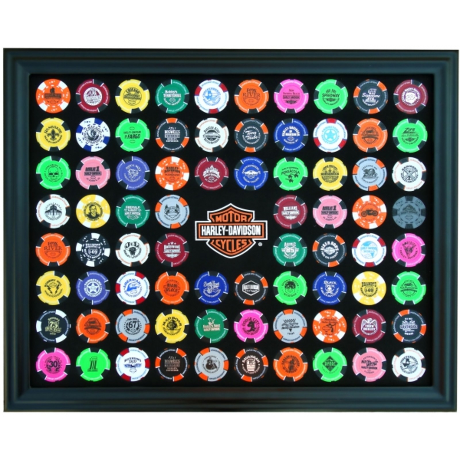 Harley-Davidson Decko "H-D B&S Pocker Chip Frame" DW6976