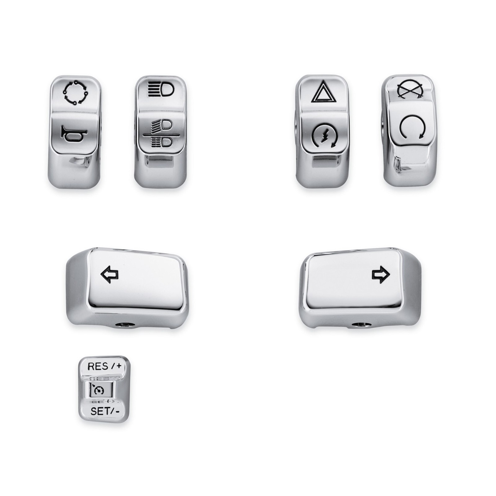 Harley-Davidson Chrome Switch Kit