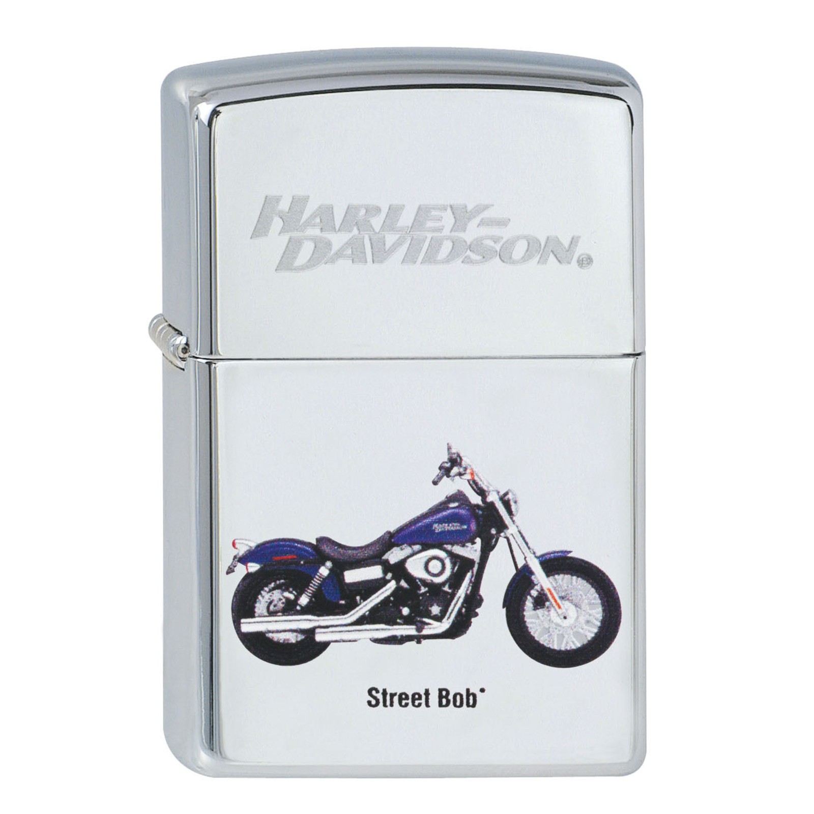 Harley-Davidson by Zippo Feuerzeug "STREET BOB" Sturmfeuerzeug ZIPPO 2.002.351