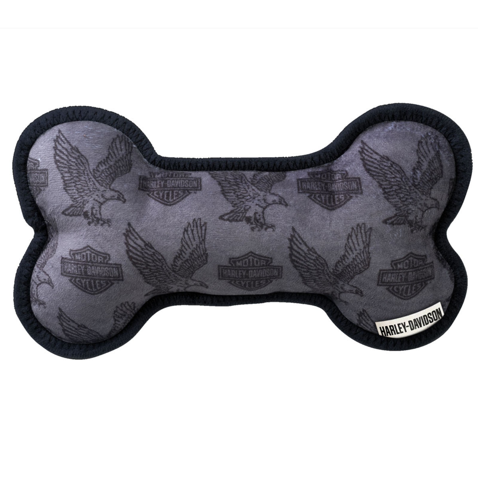 Harley-Davidson Pet "Repeat B&S Eagle Plush Bone Toy" HDX-90