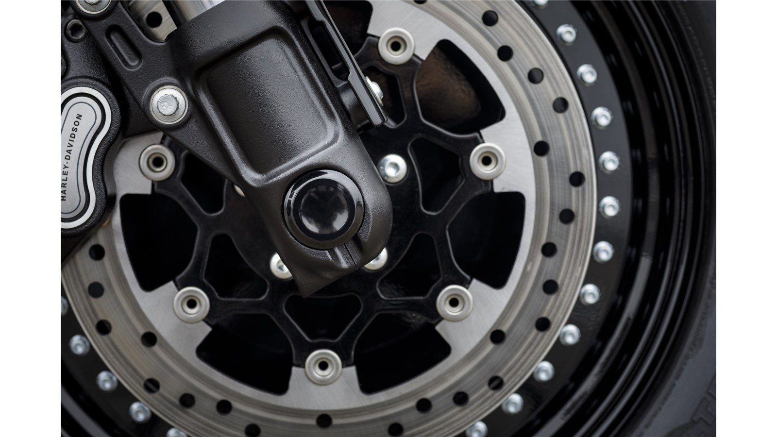 Rick´s Motorcycles Softail M8 Achscover Smooth