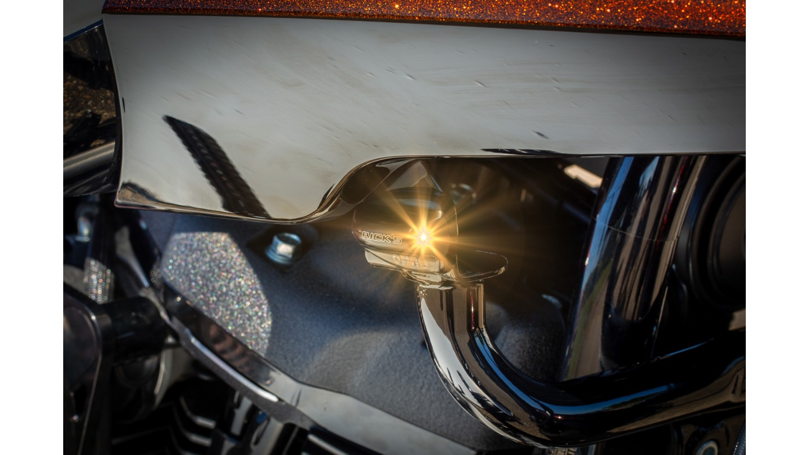 Ricks Motorcycles Blinker Kit Low Rider ST Kit incl. Atto