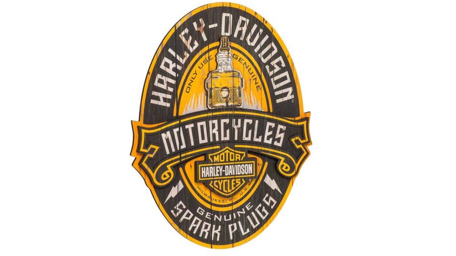 Harley-Davidson Schild "H-D Spark Plug Pub Sign" HDL-15325