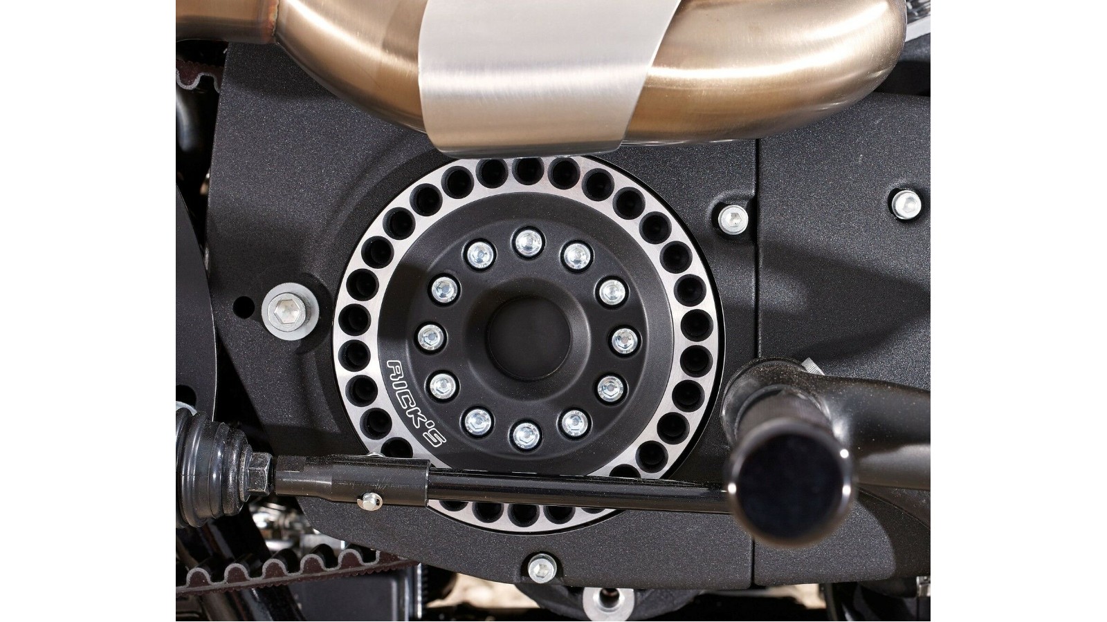 Rick´s Motorcycles Pulley Blende für Sportster Sprocket