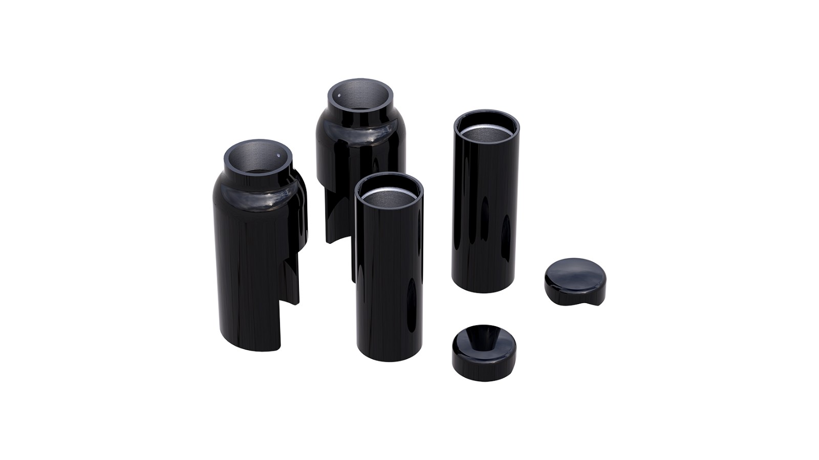 Rick´s Motorcycles Gabelcover Kit Softail Breakout M8