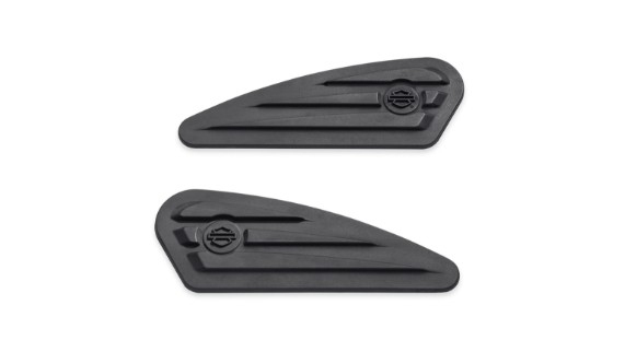 Tank-Knieschoner-Kit Gummischoner schwarz paarweise