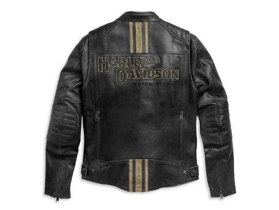 Harley-Davidson Men leather jacket "Triple Vent Passing Link