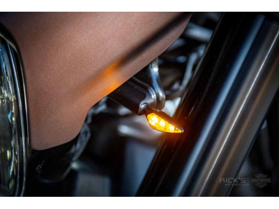 Kellermann Rick´s Harley Blinker RHOMBUS-S schwarz / klar VL