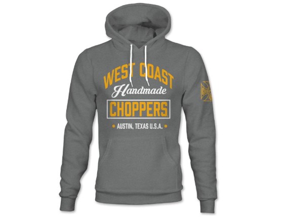 West Coast Choppers "Handmade Hoody"WCCHD210GR Hoodie